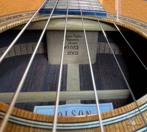 James Taylor Signature (Series 1) Olson Guitar – Guitar Gallery