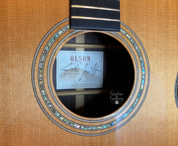 James Taylor Signature (Series 1) Olson Guitar – Guitar Gallery