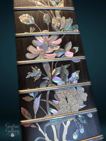 Kevin Ryan Nightingale Soloist Guitar with Larry Robinson Floral Inlay ...