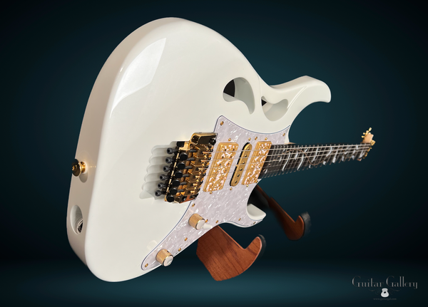 Stallion White, Ibanez Pia Electric Guitar – Guitar Gallery
