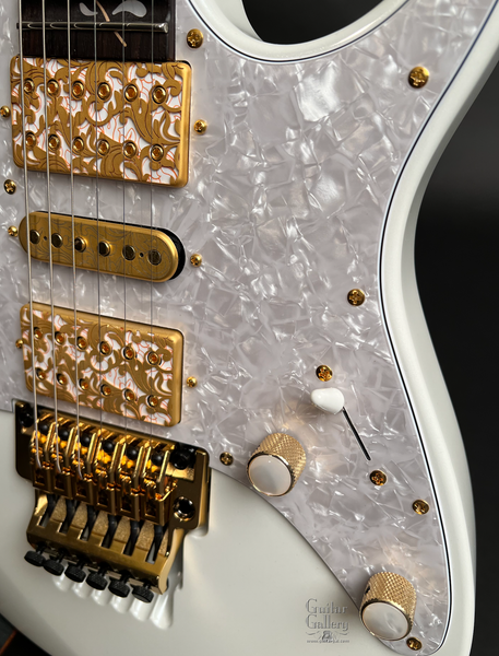 Stallion White, Ibanez Pia Electric Guitar – Guitar Gallery