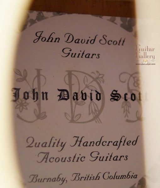 John David Scott OM – Guitar Gallery