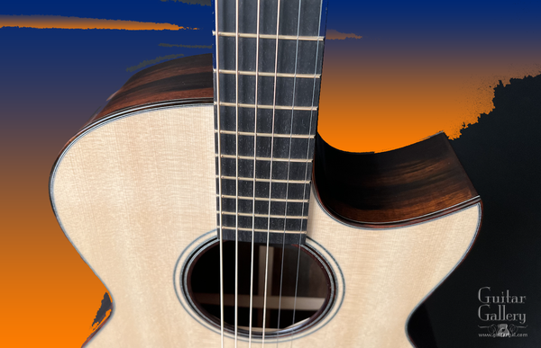 Lars Rasmussen model C Cutaway Brazilian Rosewood Guitar – Guitar Gallery