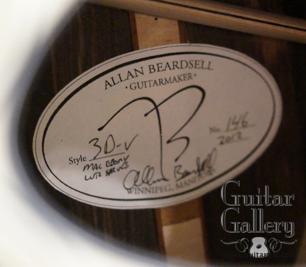 Beardsell 3D-V Guitar – Guitar Gallery