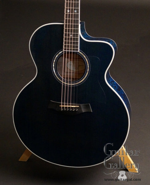 Taylor 615c Transparent Blue, Custom Guitar – Guitar Gallery