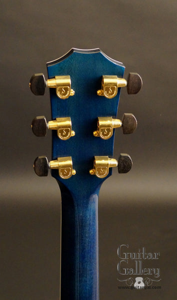 Taylor 615c Transparent Blue, Custom Guitar – Guitar Gallery