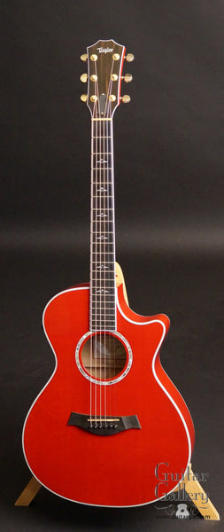 2001 Taylor 612ce Guitar (RED) – Guitar Gallery
