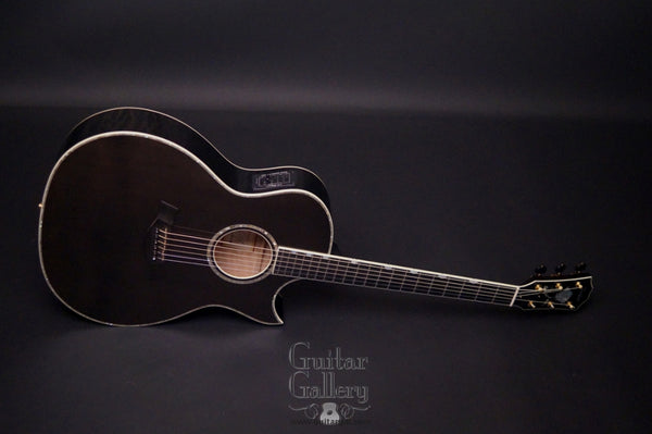 Taylor DDSM Black Guitar – Guitar Gallery